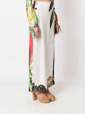 AMIR SLAMA High-waist Maxi Skirt