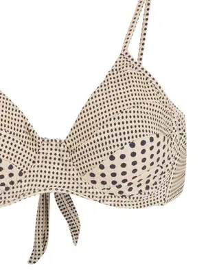 AMIR SLAMA Polka-dot Print Bikini
