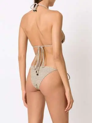 AMIR SLAMA Polka-dot Print Bikini