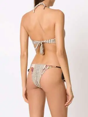AMIR SLAMA Polka-dot Print Bikini