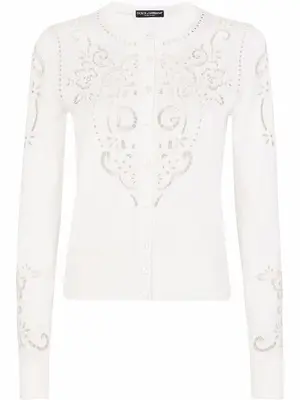 Dolce & Gabbana Round Neck Cardigans For Women