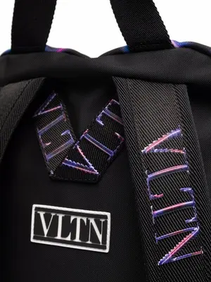 Valentino Garavani Camou Neon-print Backpack