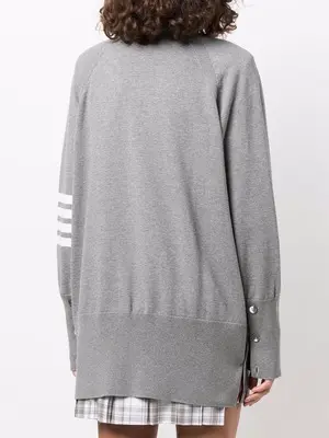 Thom Browne 4-bar Knitted Cardigan