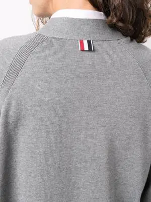 Thom Browne 4-bar Knitted Cardigan