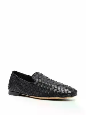 Officine Creative Airto 3 Leather Loafers - Black