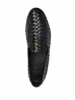 Officine Creative Airto 3 Leather Loafers - Black