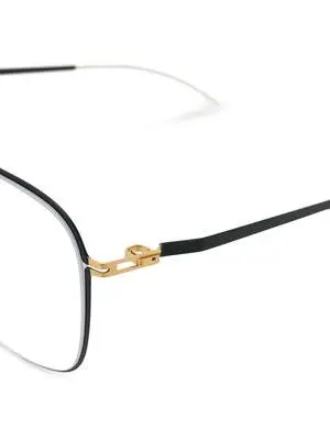 Mykita Steen Square-frame Eyeglasses - Black