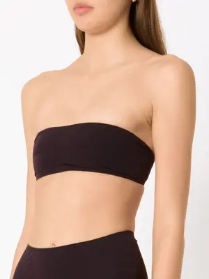 CLUBE BOSSA Zarbo Bandeau Top - Black