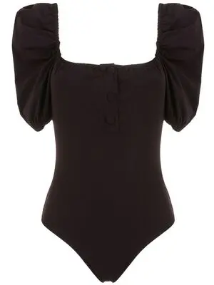 CLUBE BOSSA Puff Sleeve Swimsuit