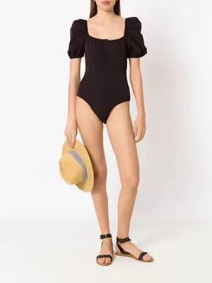 CLUBE BOSSA Puff Sleeve Swimsuit