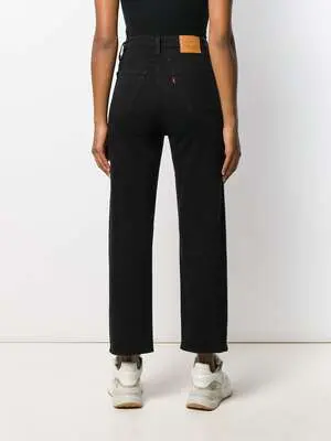 LEVI'S Ribcage Straight-leg Jeans