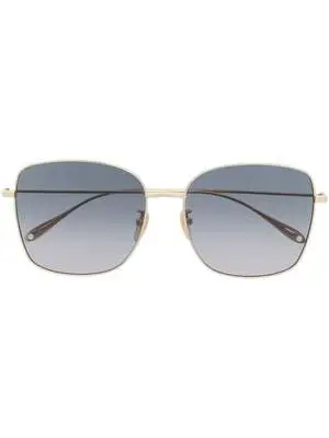 Gucci Logo-pendant Square-frame Sunglasses