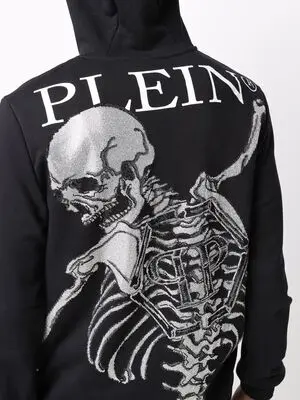 Philipp Plein Skeleton-print Pullover Hoodie