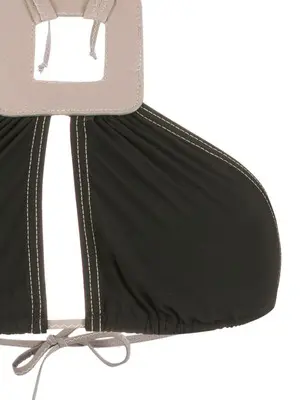 AMIR SLAMA Geometric-embellished Bikini