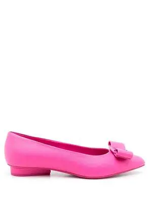 FERRAGAMO Viva Bow-detail Ballerina Shoes
