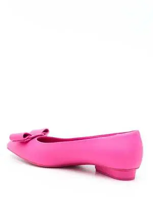 FERRAGAMO Viva Bow-detail Ballerina Shoes