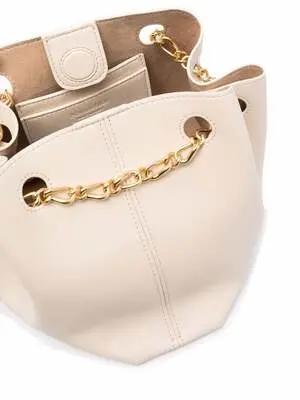 Nanushka Chain-link Tote Bag - Neutrals