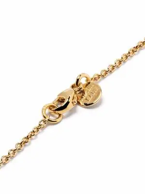 SHAUN LEANE Hook Heart Diamond Pendant Necklace - Gold