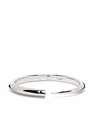 SHAUN LEANE Tusk Open Bangle - Silver