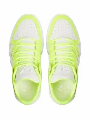 GIUSEPPE ZANOTTI Talon Low-top Sneakers - White