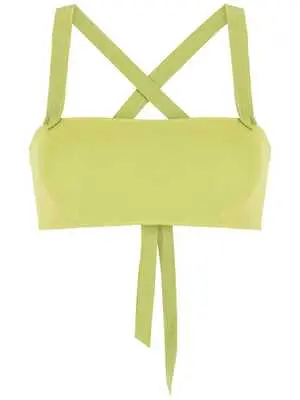 CLUBE BOSSA Casall Crossover Bikini Top - Green