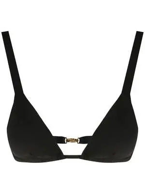CLUBE BOSSA Paladina Triangle Bikini Top - Black