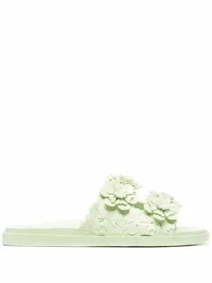 Viktor & Rolf X Melissa Blossom Wide Sandals - Green
