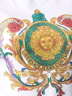 Versace Baroque-print T-shirt