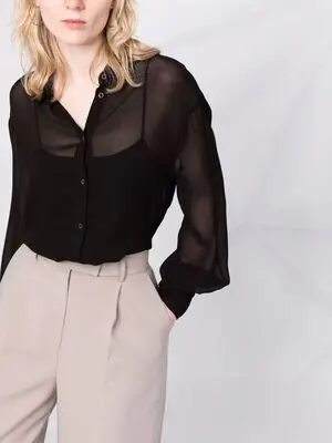 Patrizia Pepe Semi-sheer Blouse