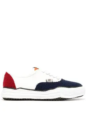 Mihara Yasuhiro Baker Colour-block Low-top Sneakers Yellow