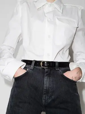 TOTEME Buckle-fastening Leather Belt