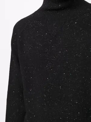 FERRAGAMO Speckle-knit Roll Neck Jumper