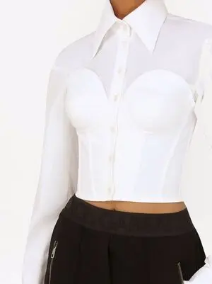 Dolce & Gabbana Corset Shirt
