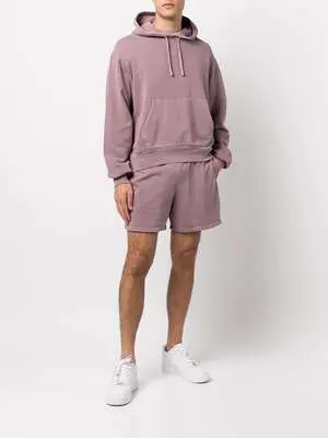 John Elliott Cotton Long-sleeved Hoodie - Red