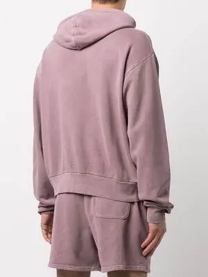 John Elliott Cotton Long-sleeved Hoodie - Red