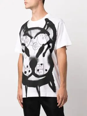 Givenchy Graffiti-print Cotton T-shirt