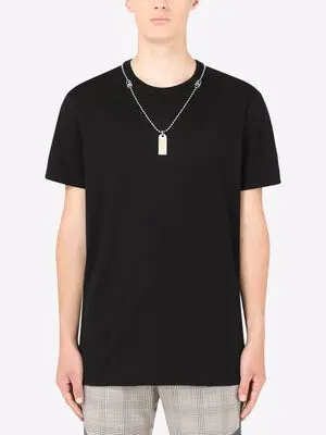Dolce & Gabbana Logo Dog-tag T-shirt