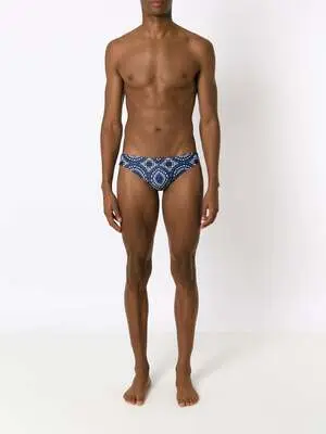 AMIR SLAMA Abstract Sunga Swimming Trunks