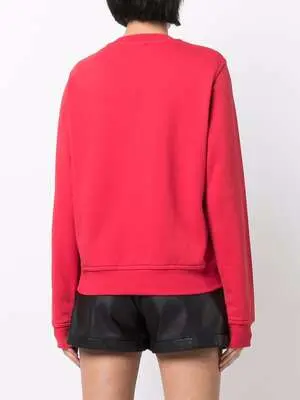DIESEL® Embroidered Logo Crew Neck Sweatshirt