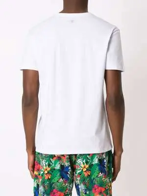 AMIR SLAMA Floral-print Crewneck T-shirt
