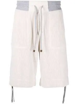 Brunello Cucinelli Bermuda Shorts - Neutrals
