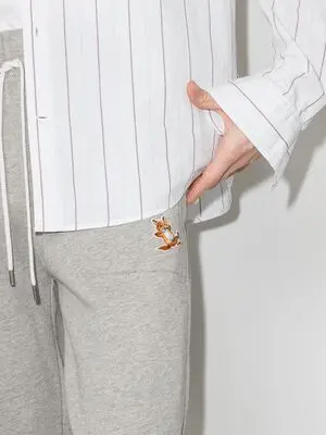 Maison Kitsuné Chillax Fox Tapered Track Pants