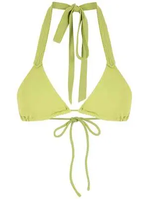 CLUBE BOSSA Ava Triangle Bikini Top - Green