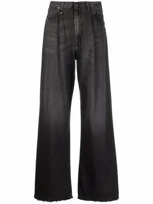 R13 Ellery Wide-leg Jeans - Grey