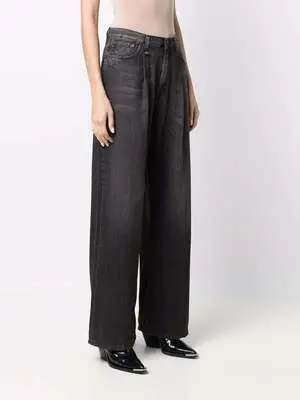 R13 Ellery Wide-leg Jeans - Grey