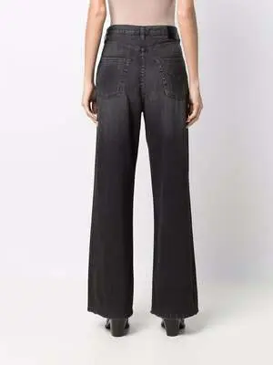 R13 Ellery Wide-leg Jeans - Grey