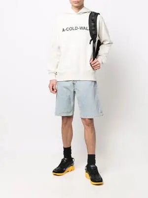 A-COLD-WALL* Logo-print Hooded Sweat Top