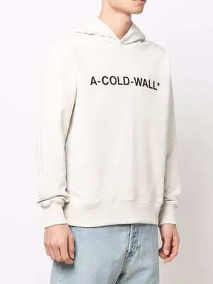 A-COLD-WALL* Logo-print Hooded Sweat Top