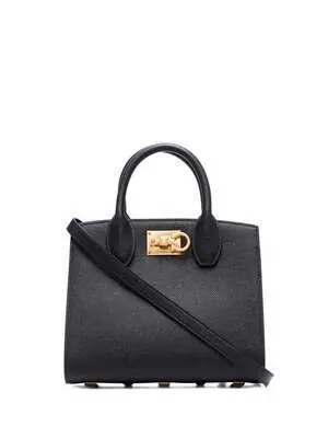 FERRAGAMO The Studio Tote Bag - Black