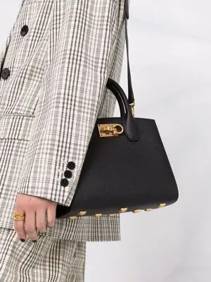 FERRAGAMO The Studio Tote Bag - Black